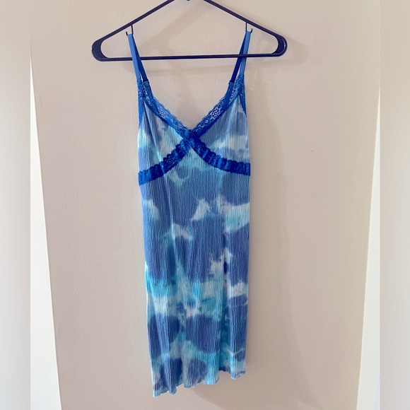 Urban Outfitters | Dresses | Urban Outfitters Blue Tie Dye Dress | Poshmark
